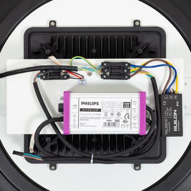 Luminaria LED 60W Fisher LUMILEDS PHILIPS Xitanium Regulable 1-10V Alumbrado Público - efectoLED