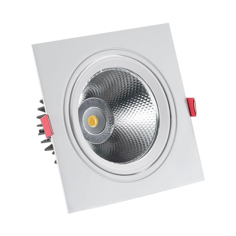 Foco Downlight LED 15W Cuadrado Madison Corte Ø 115 mm - efectoLED