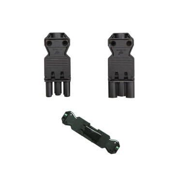 Conector GST18 3 Polos Macho-Hembra - efectoLED