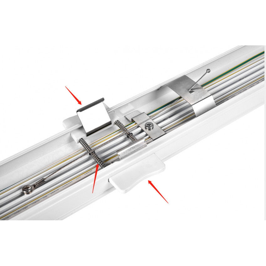Módulo Linear LED Trunking 40~75W 150lm/w Retrofit Universal System ...